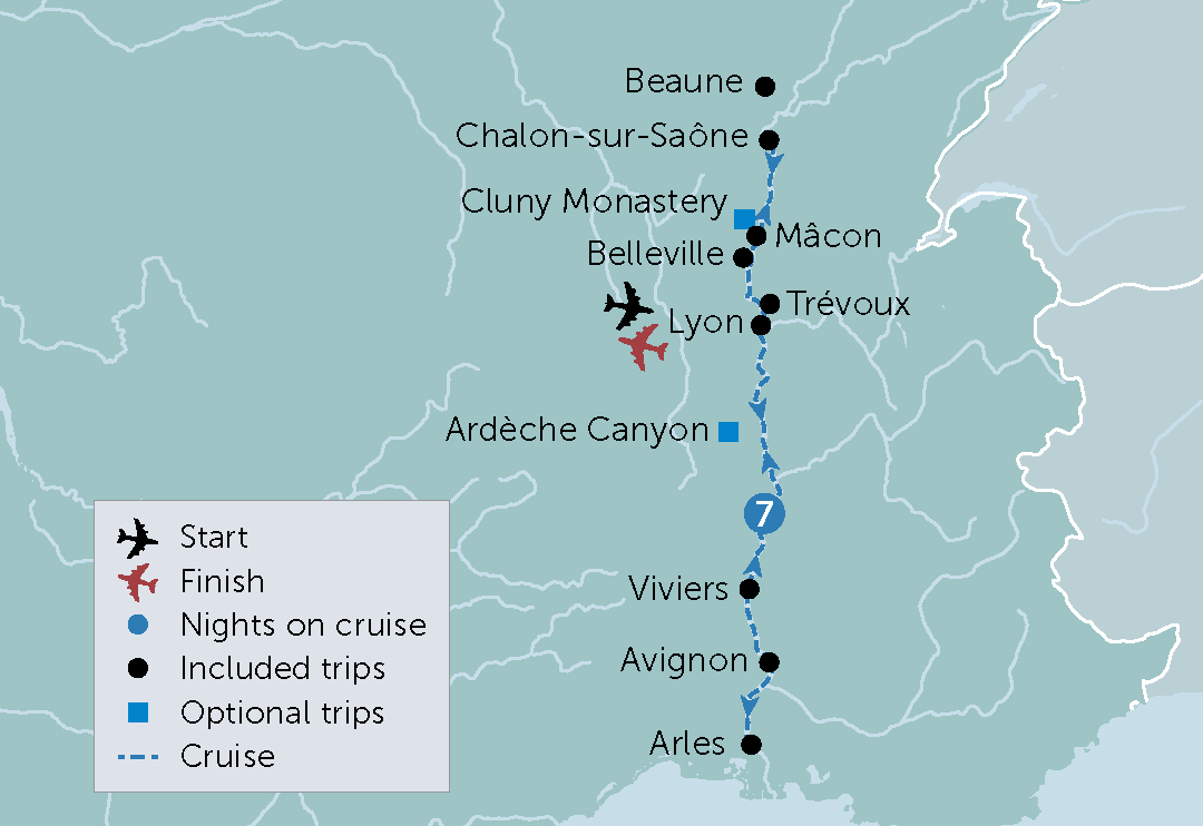 Cruising the Rhone & Picturesque Provence
