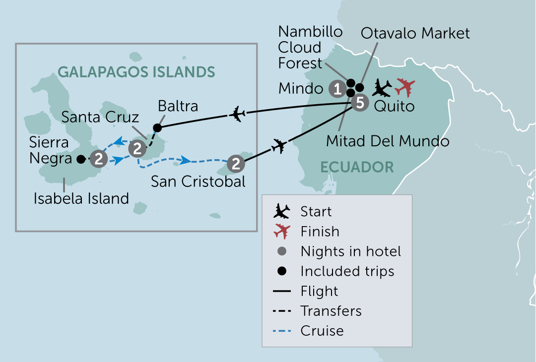Ecuador and Galapagos Holiday for Single Travellers