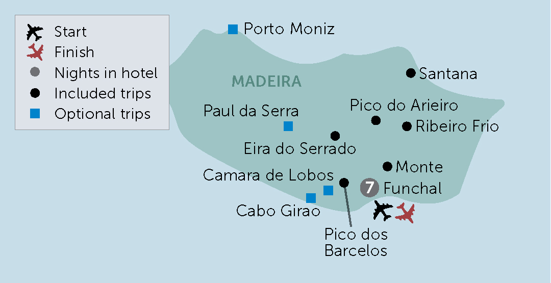 8 Day Solo Package Tour of Madeira, Portugal