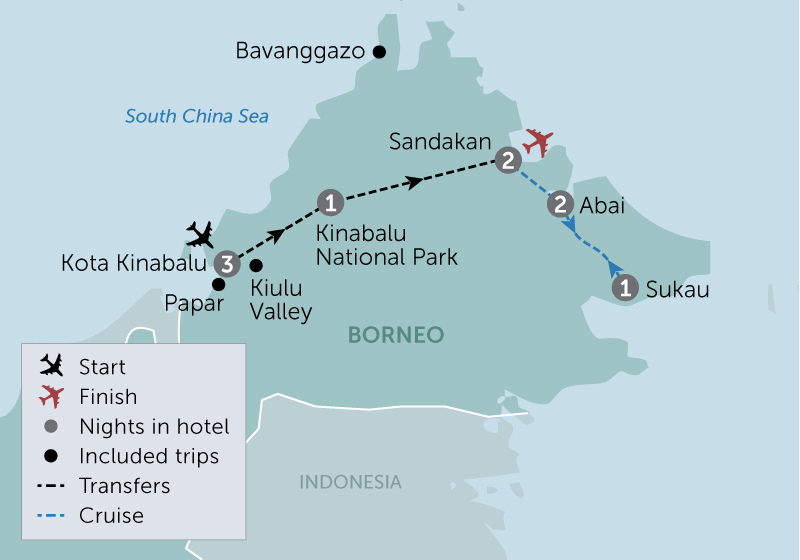 12 Day Borneo Holiday Package Tour for Singles